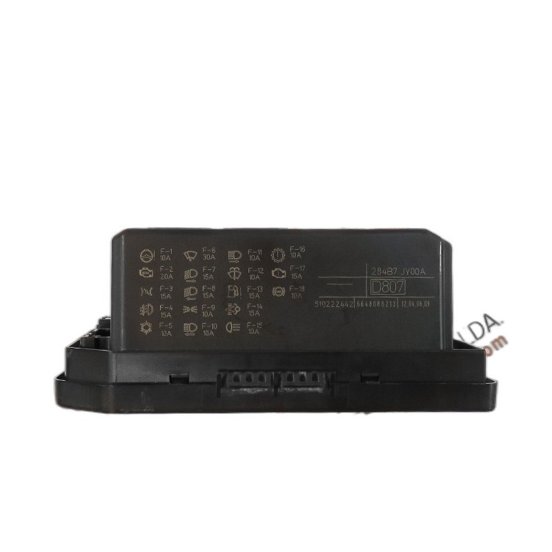 BSI - Fuse Box Nissan 284B6MB40B, 284B6 MB40B, D807