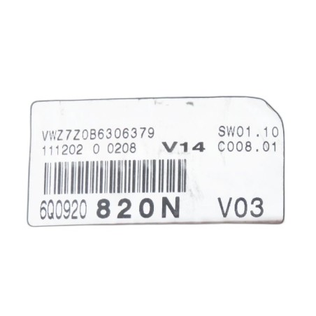 Digital Speedometer VW Polo 9N 1.2 - 6Q0920820N
